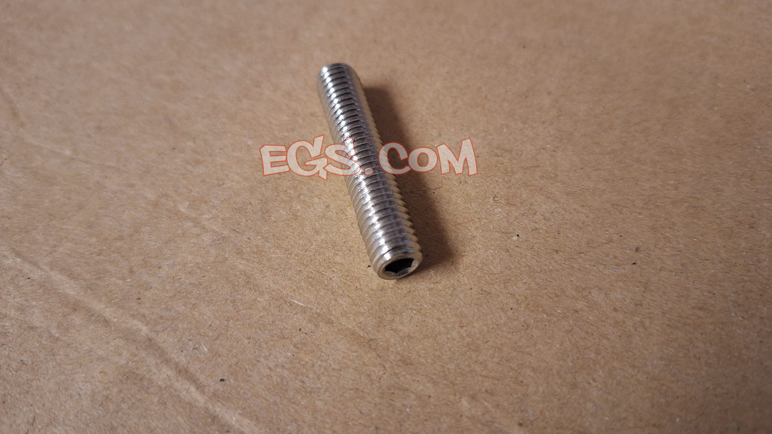 40mm M8 x 1.25 stainless steel allen exhaust stud