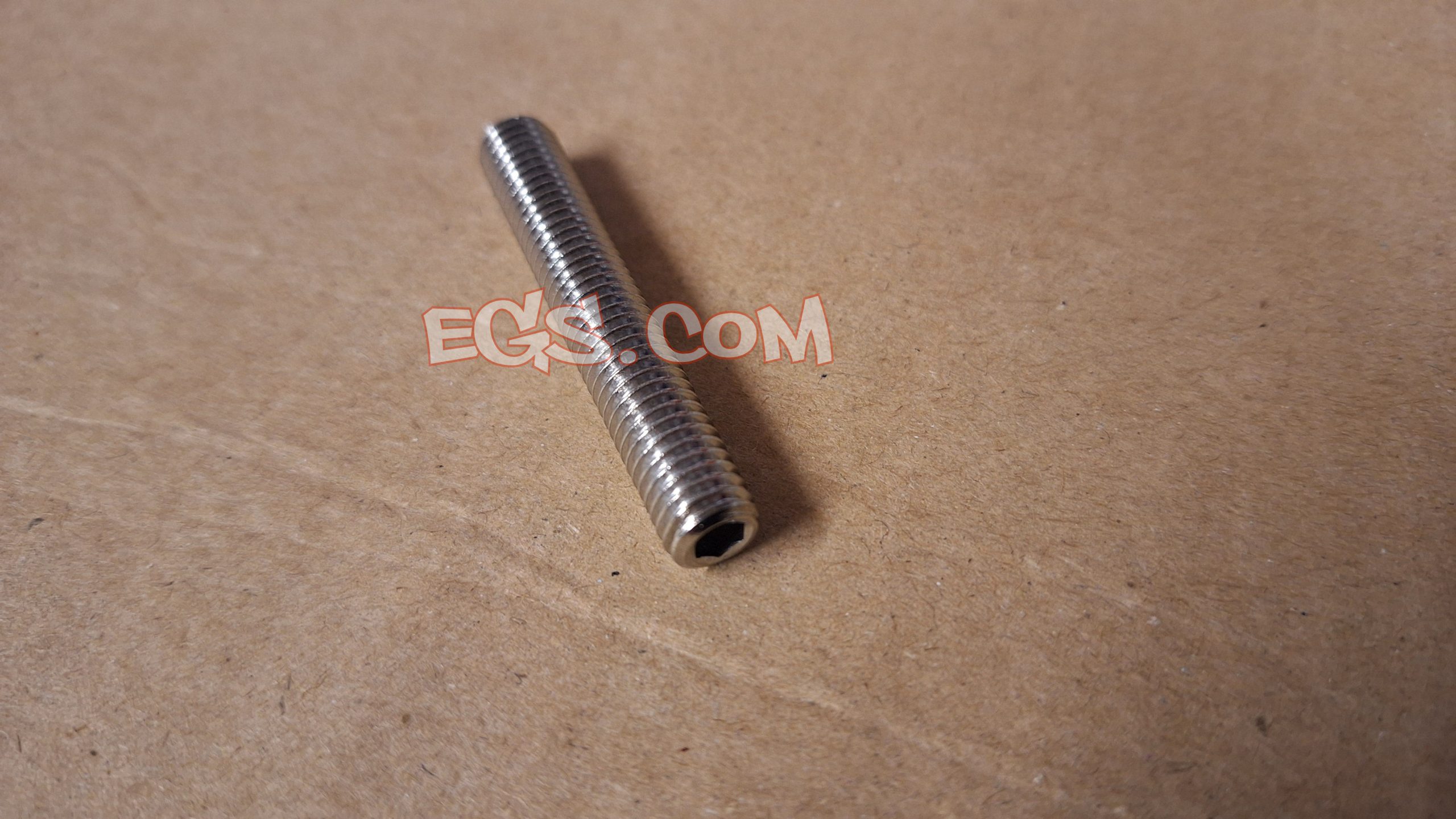 50mm M8 x 1.25 stainless steel allen exhaust stud